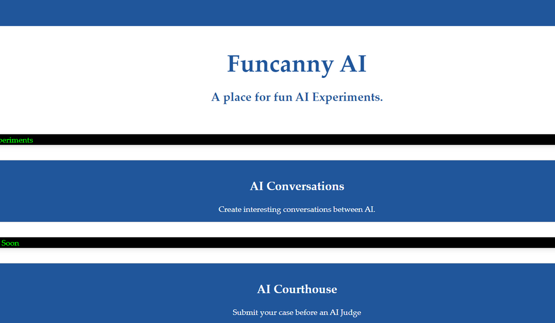 Funcanny AI - A place for AI experiments | Steemhunt